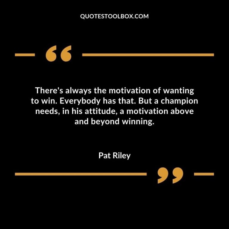 65 Motivational Pat Riley Quotes (The Winner Within)