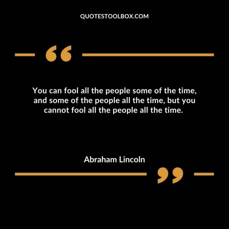 67 Famous Abraham Lincoln Quotes (Equality)