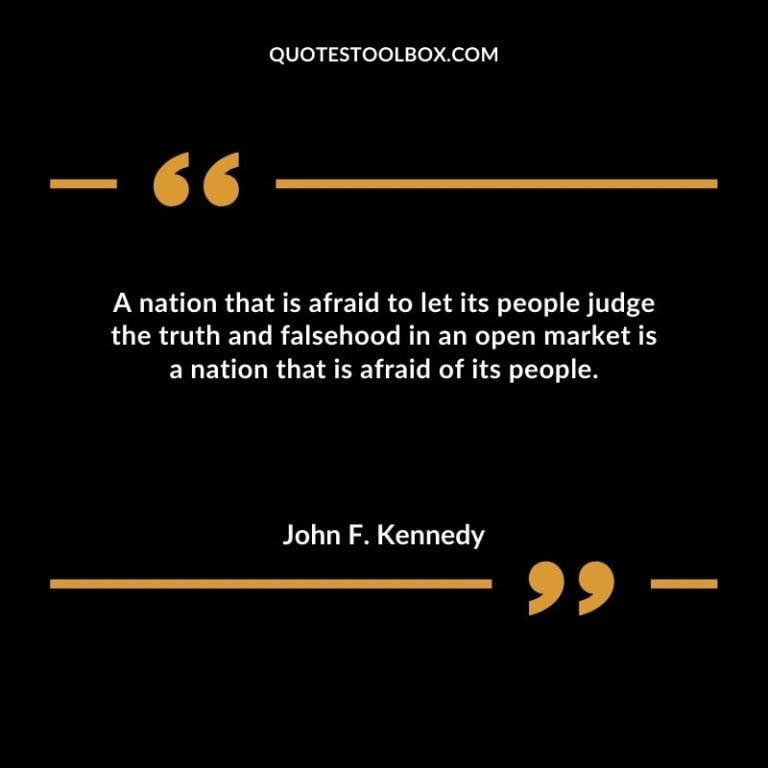 47 John F. Kennedy Quotes (President JFK)