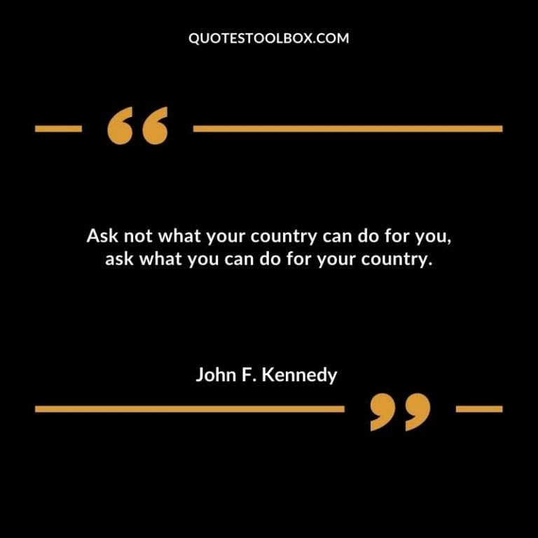47 John F. Kennedy Quotes (President JFK)