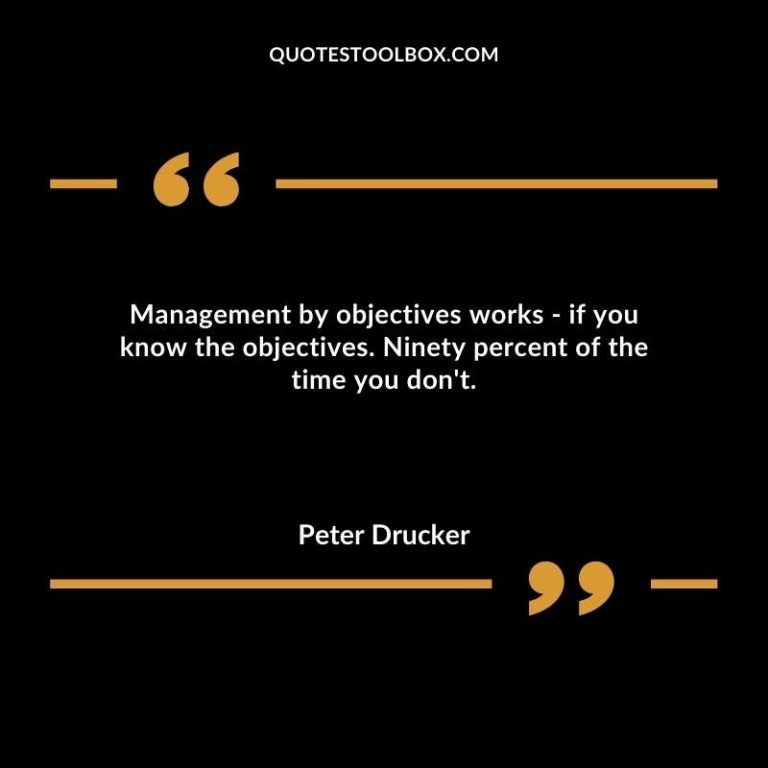 55 Inspired Peter Drucker Quotes (Thought Leader)