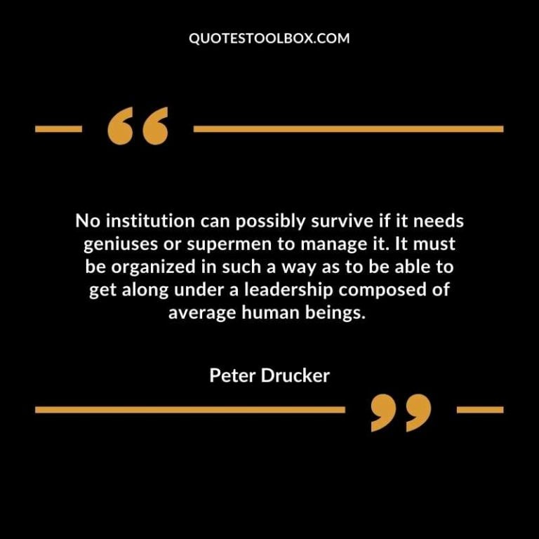 55 Inspired Peter Drucker Quotes (Thought Leader)