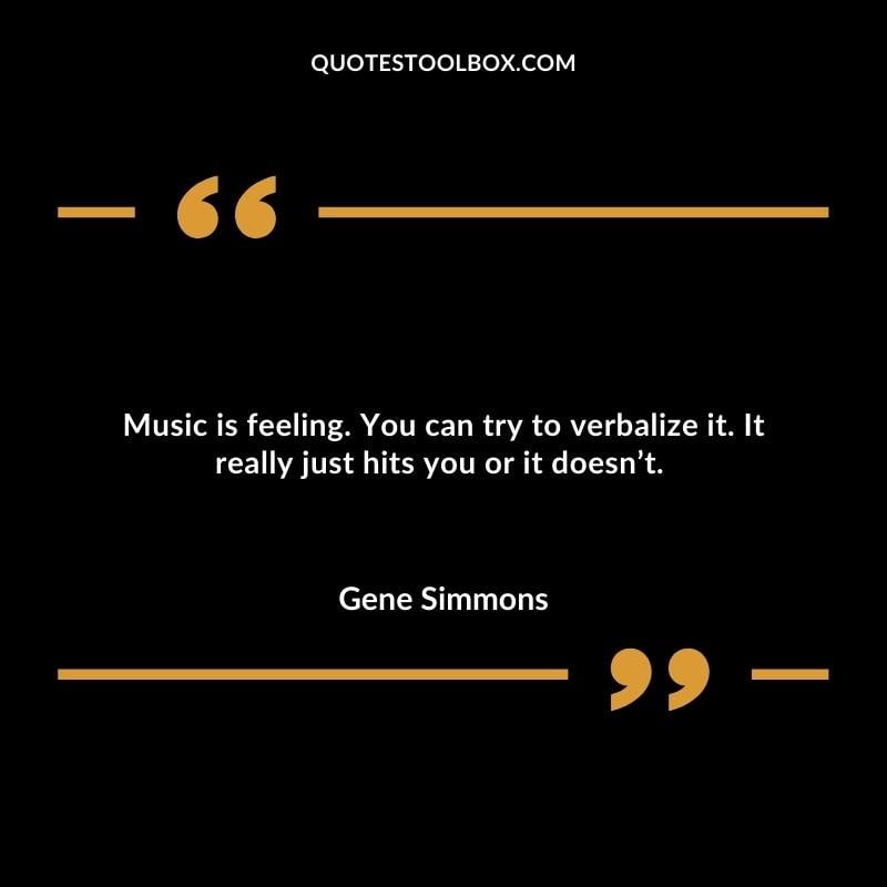 Feeling Music Quotes