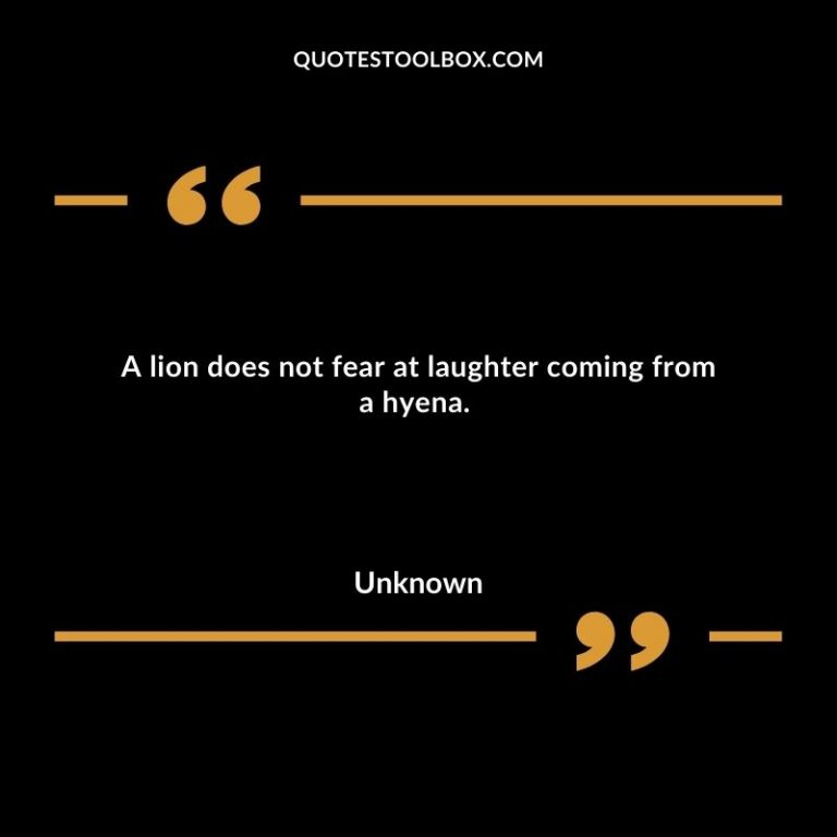 111 Attitude Powerful Lion Quotes