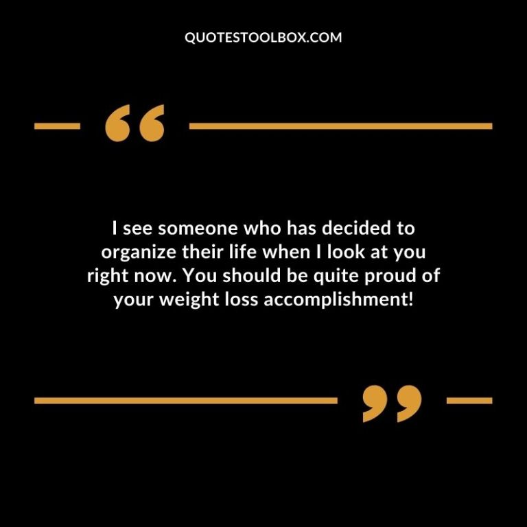 100 Congratulations on Weight Loss Quotes