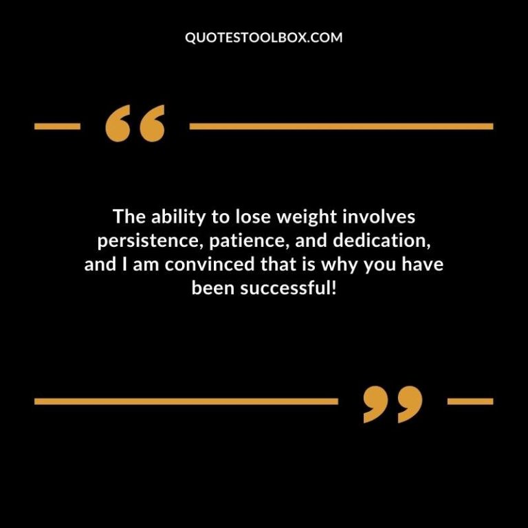 100 Congratulations on Weight Loss Quotes