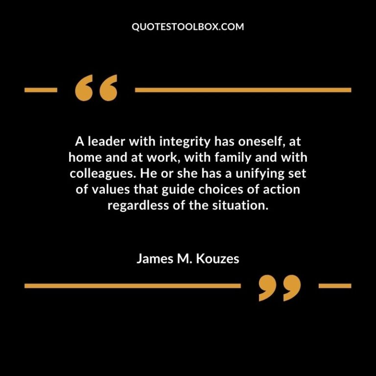 107 Leadership Doing the Right Thing Quotes (Integrity)