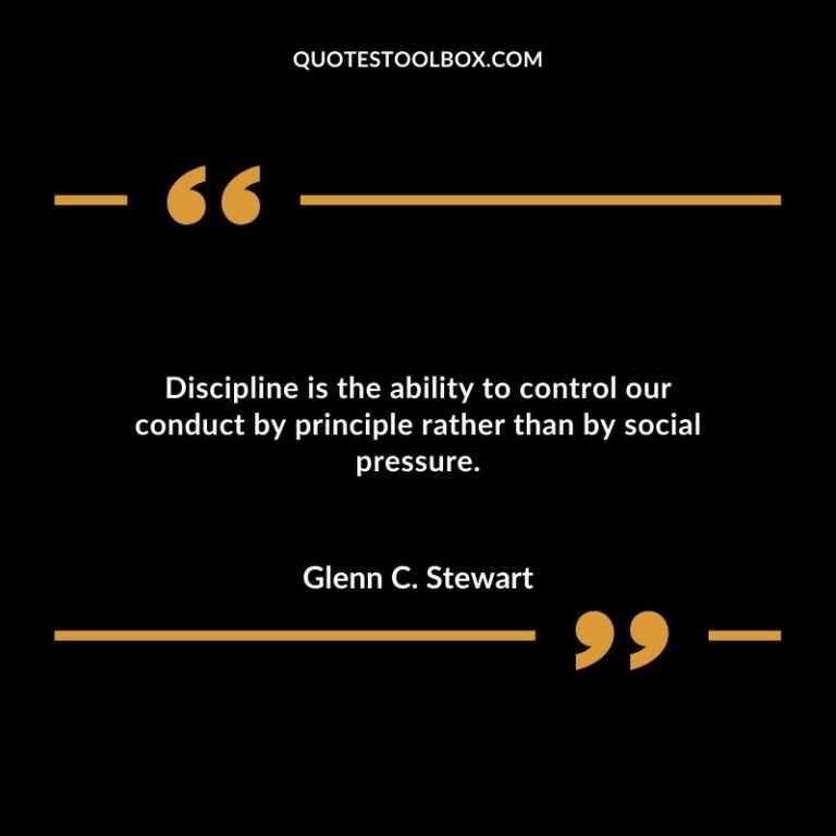 145 Empowering Quotes on Self Control and Discipline