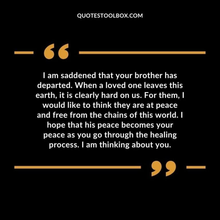 255 Comforting Quotes for Loss of a Brother (Grief)