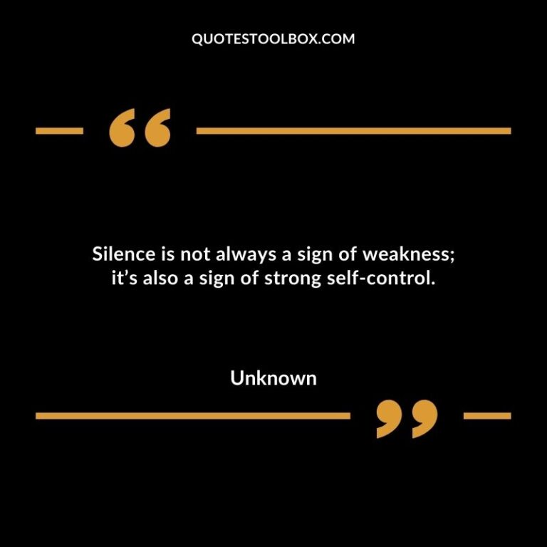 145 Empowering Quotes on Self Control and Discipline