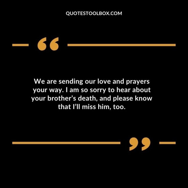 255 Comforting Quotes for Loss of a Brother (Grief)