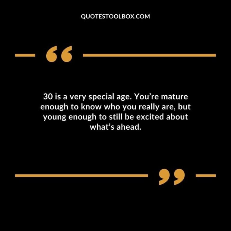 267 Inspirational Happy 30th Birthday Quotes (Wishes)