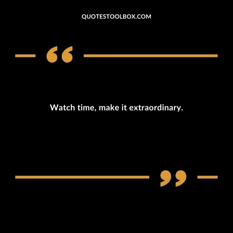 150 Top Inspirational Watch Time Quotes (& Sayings)