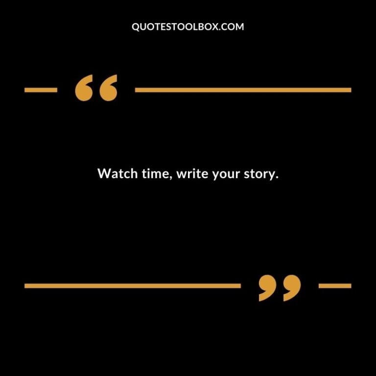 150 Top Inspirational Watch Time Quotes (& Sayings)