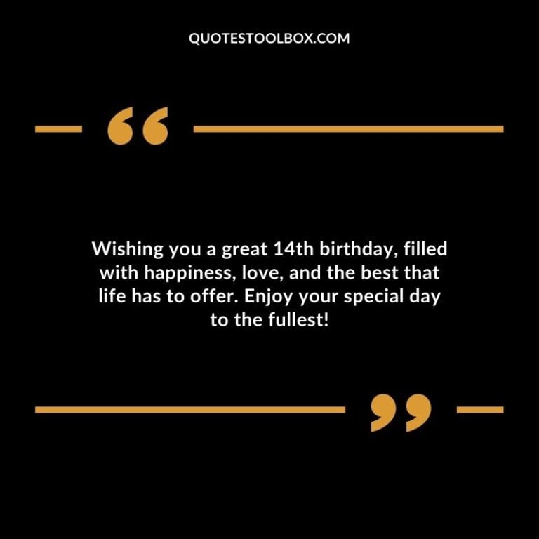 151 Extraordinary 14 Year Old Happy Birthday Quotes