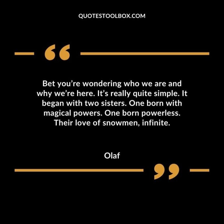 70 Enchanting Olaf Quotes from Frozen 2 (LOL)