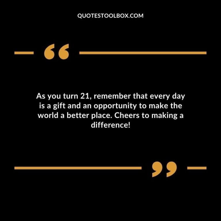 245 Inspirational 21st Birthday Quotes (Live it up)