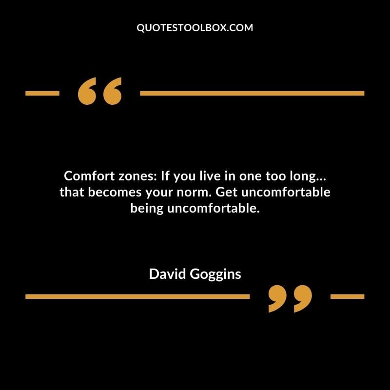 Comfort zones: If you live in one too long… that becomes your norm. Get ...