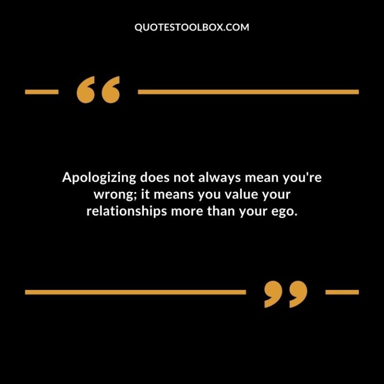 177 Apologize Admitting Mistakes Quotes (Regret)