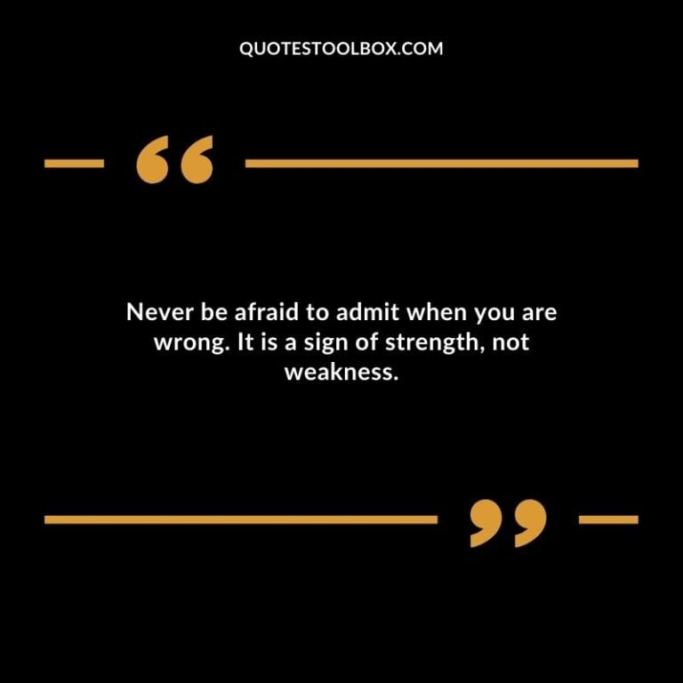 177 Apologize Admitting Mistakes Quotes (Regret)