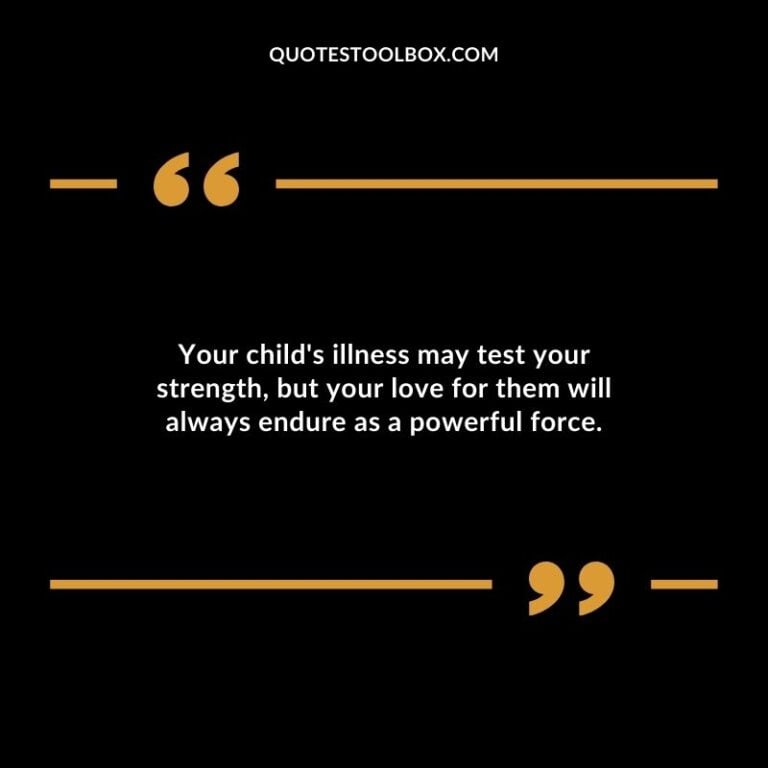 120 Inspirational Quotes for Parents of a Sick Child (Hope)