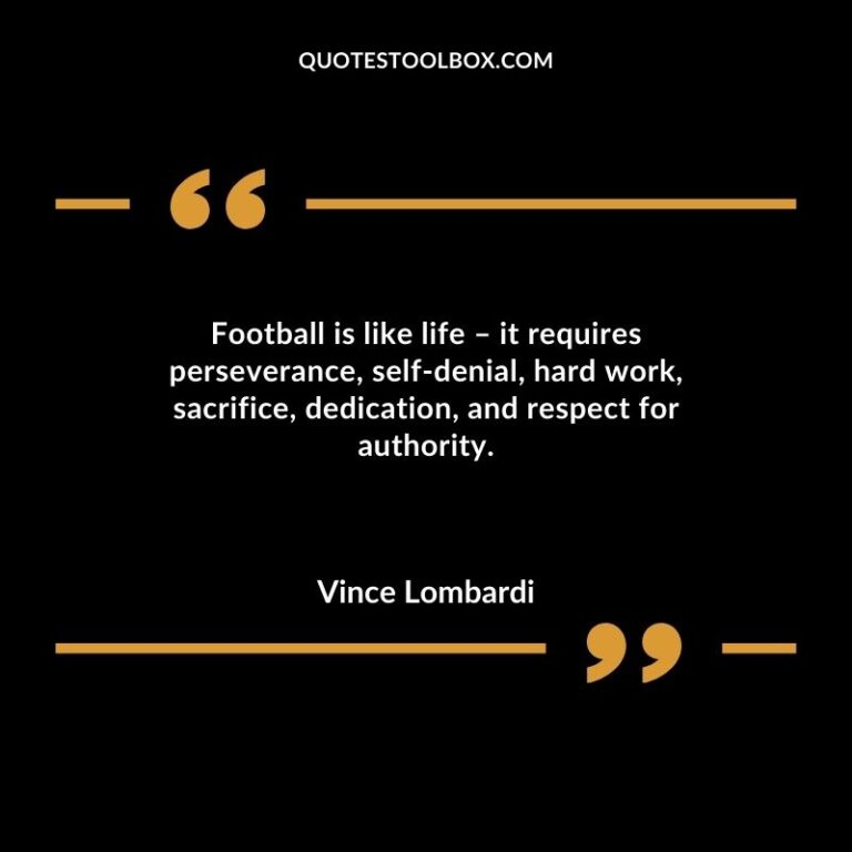83 Inspirational Football Quotes (Gridiron Legends)