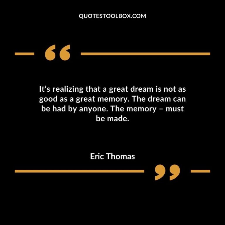 181 Life-Changing Eric Thomas Motivational Quotes (Rise)