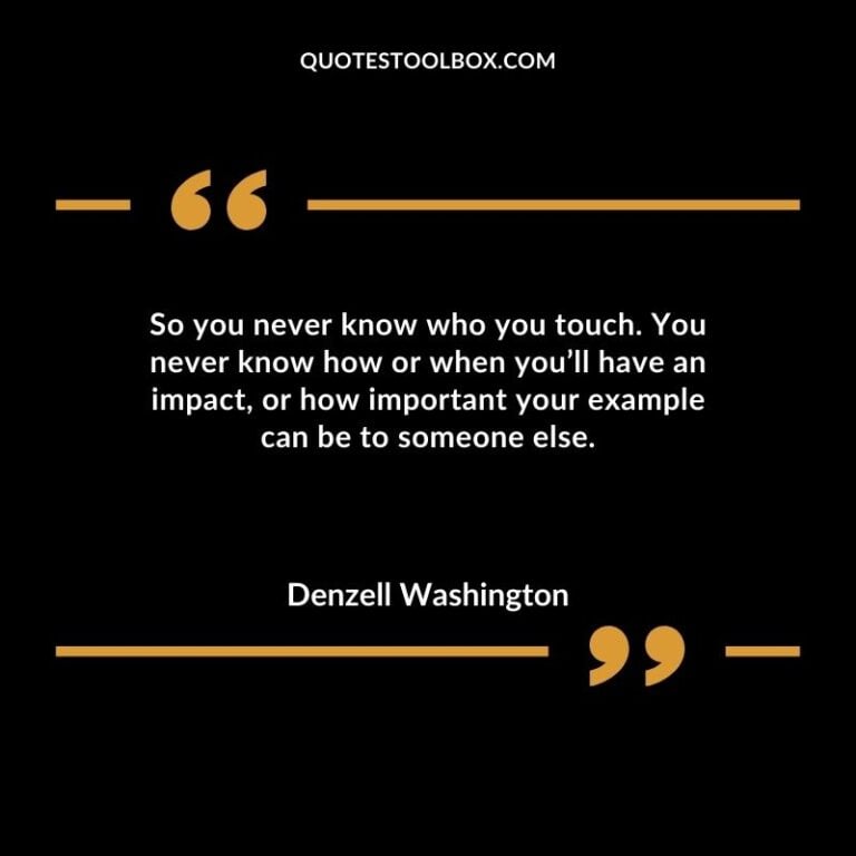 95 Best Denzel Washington Quotes on Success (Live)