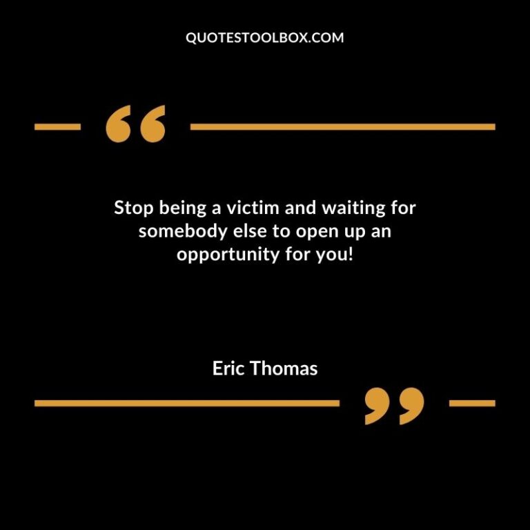 181 Life-Changing Eric Thomas Motivational Quotes (Rise)