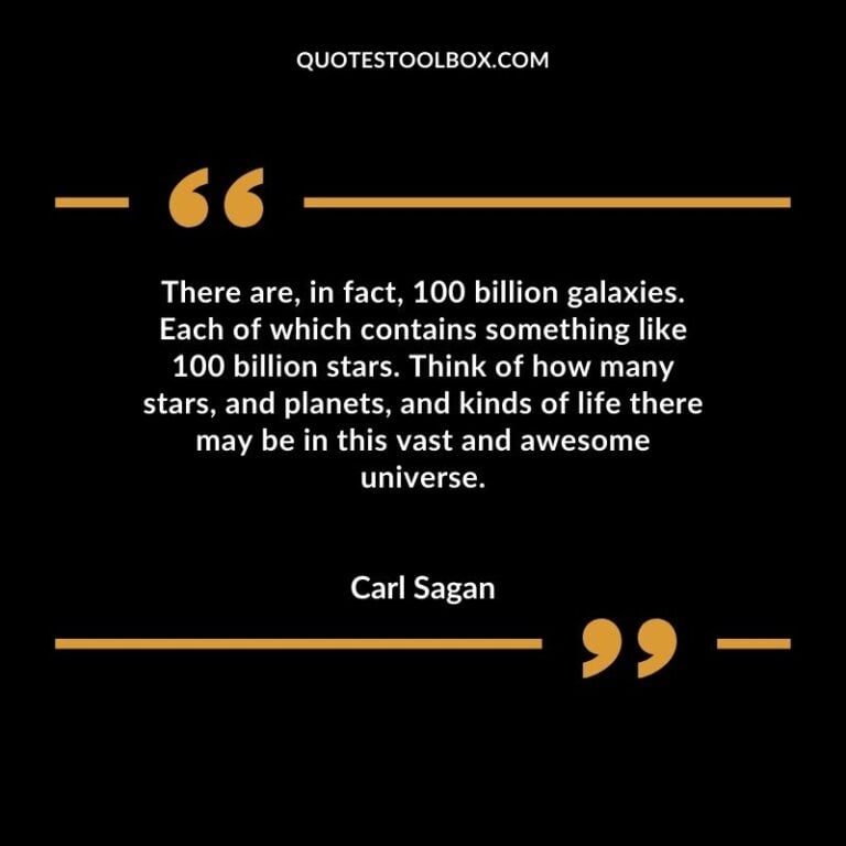 173 Remarkable Inspirational Universe Quotes (Vast)