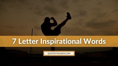 Five Letter Inspirational Words