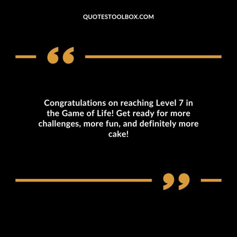 175 Magnificent 7 Year Old Birthday Quotes (Celebrate)
