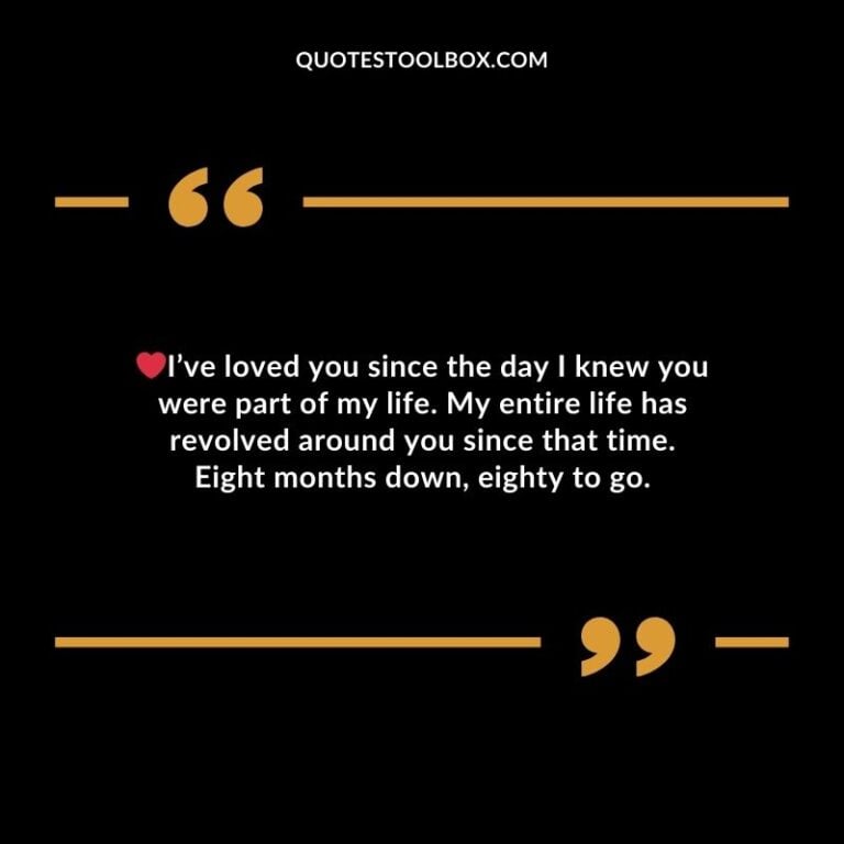 207 Cute Happy 8 Months Baby Quotes and Captions