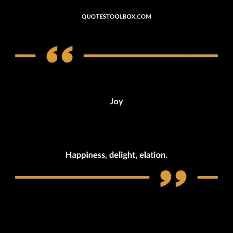 95 Jazzed Inspirational Words That Start with J (Joy)