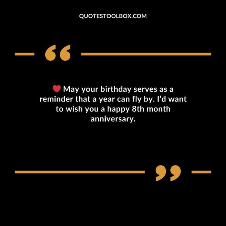 207 Cute Happy 8 Months Baby Quotes and Captions