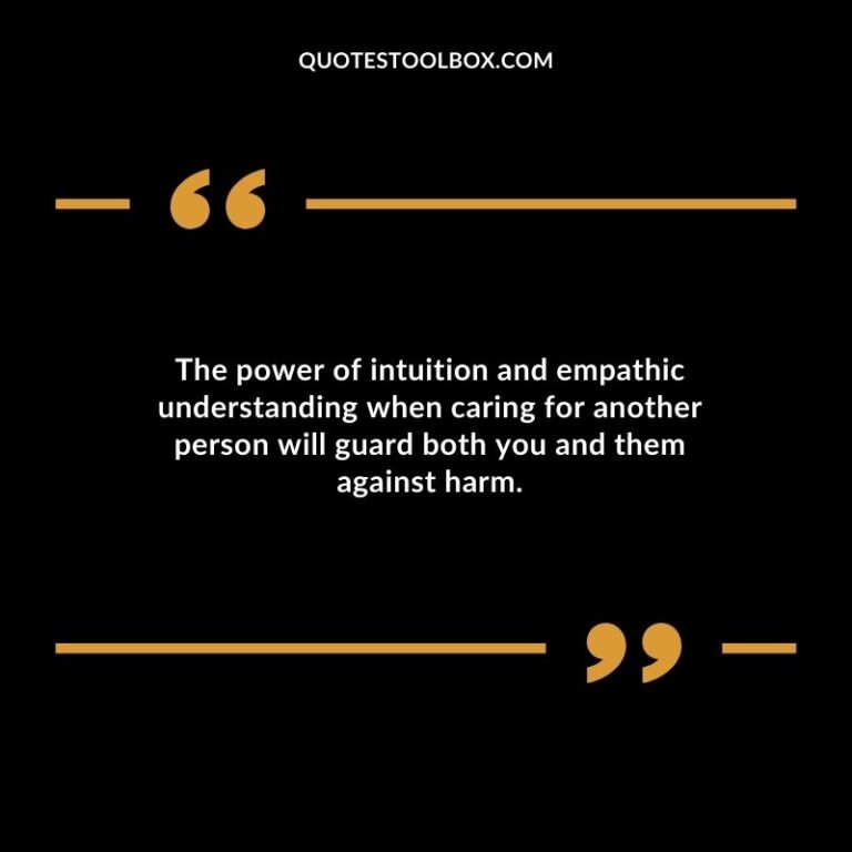 The power of intuition and empathic understanding when caring for ...
