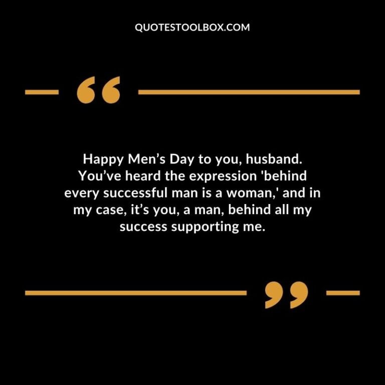 144 Best Inspirational Quotes for Men's Day (2025)