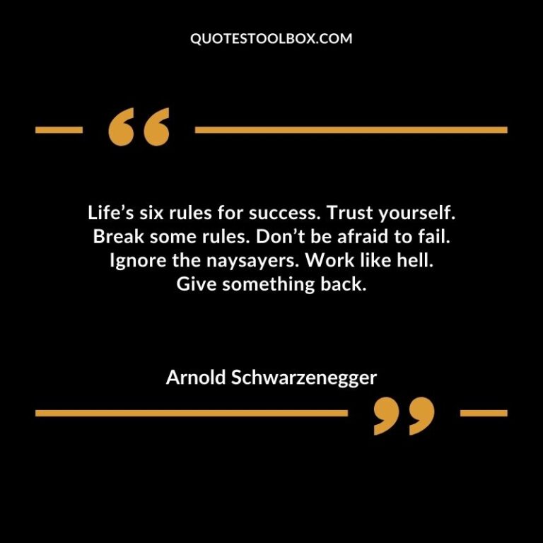 144 Amazing Arnold Schwarzenegger Success Quotes