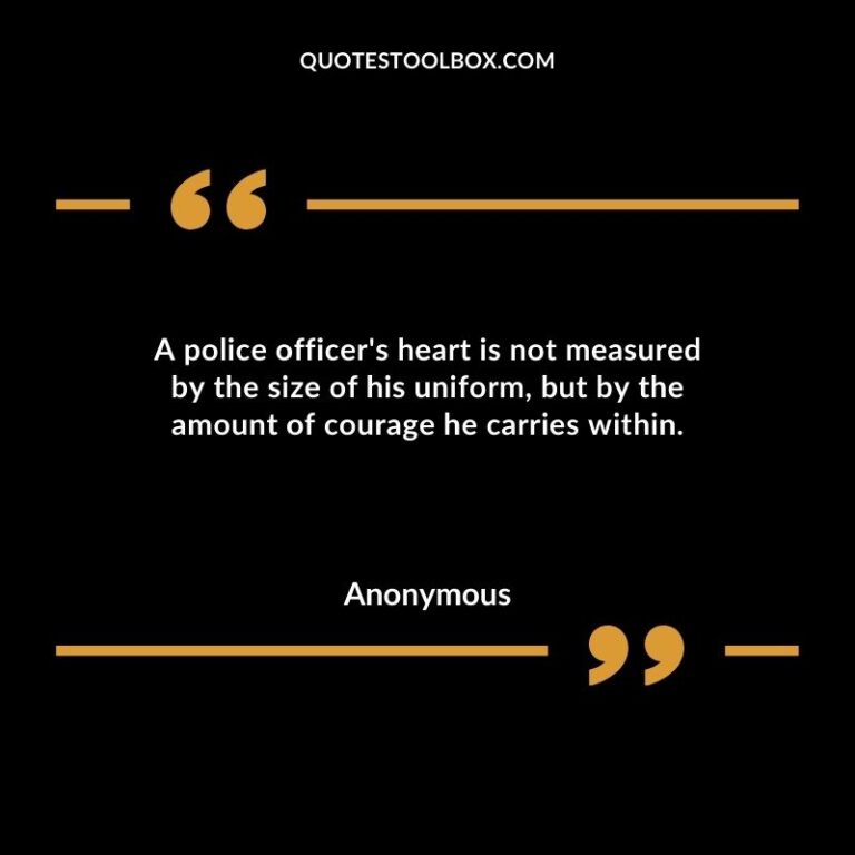 99 Law Enforcement Motivational Quotes (Gratitude)