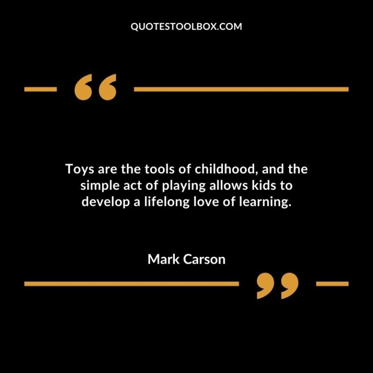 Toys are the tools of childhood and the simple act of playing allows ...