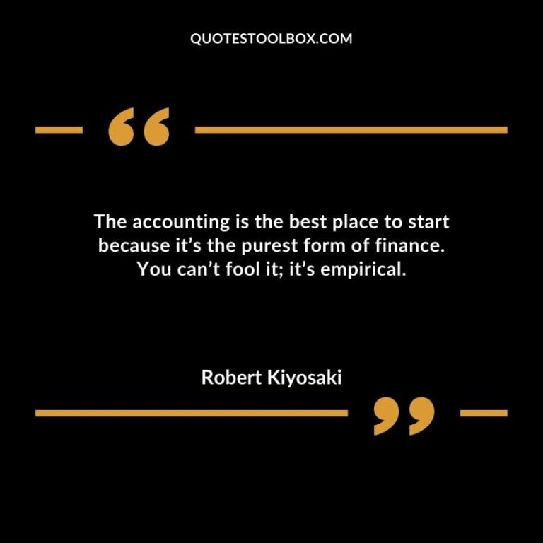 95 Awesome Accounting Motivational Quotes (Credits)