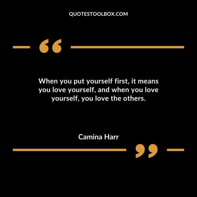 139 Time to Put Yourself First Quotes (Self Care)
